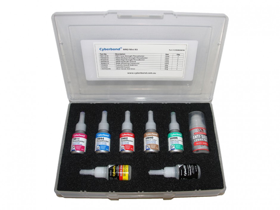 Cyberbond MRO Mini Kit - Engineering Adhesives & Lubricants (Aust) Pty Ltd