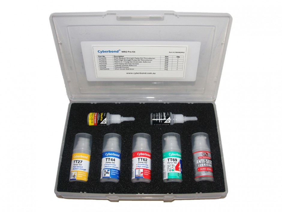 Cyberbond MRO Pro Kit - Engineering Adhesives & Lubricants (Aust) Pty Ltd